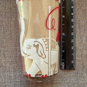 Vintage America | Dining | Mcm Rare Set Of 4 Vintage 95s Circus Juice ...